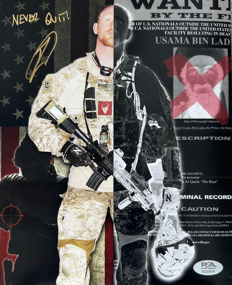 Robert O'Neill Signed "The Operator" 8x10 Photo – The Operator Collection