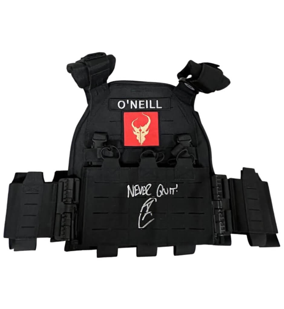 Robert O'Neill Signed SEAL Team Six "Demon Hunter" Tactical Vest – The ...