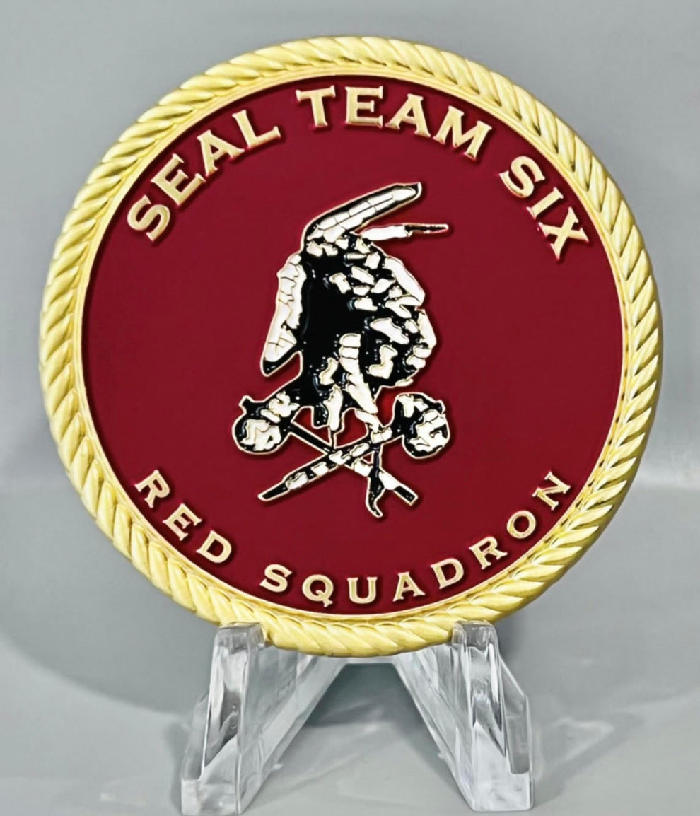 Robert O'Neill LE/911 SEAL Team Six Red Squadron Challenge Coin – The ...